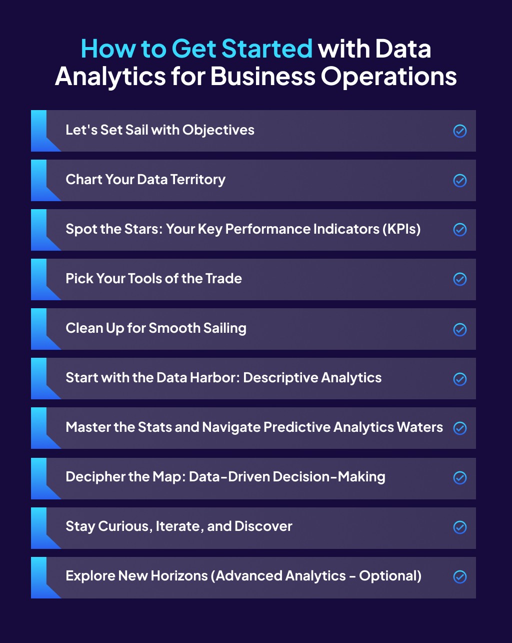 Incorporating Data Analytics with Business Operations